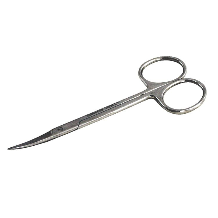Schaar Iris in inox 11 cm